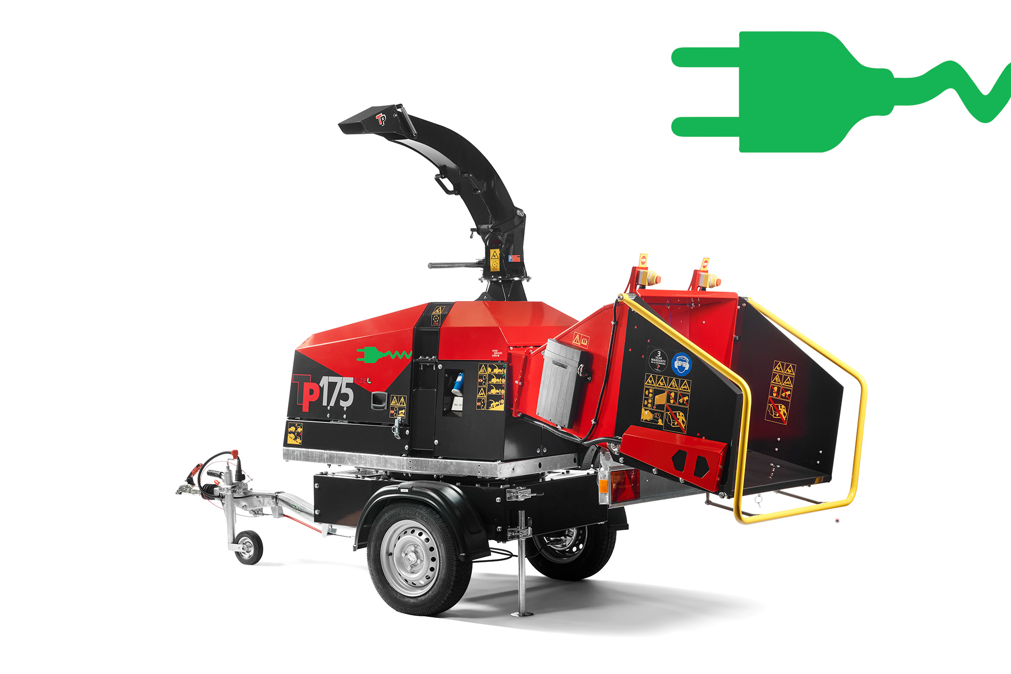 TP Mobile wood chippers